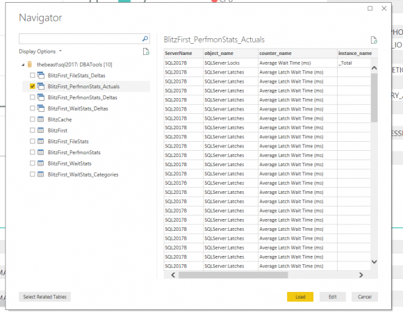 Creating a Perfmon and Filestats reports in PowerBI [Part 2] - T-SQL Tech