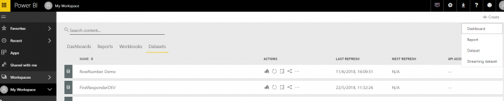 How to populate a PowerBI Dataset from a REST API, using PowerBI's REST API, without any code ...
