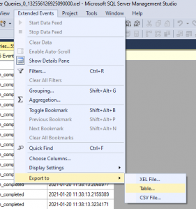 How to programmatically read from SQL Server extended events files ...